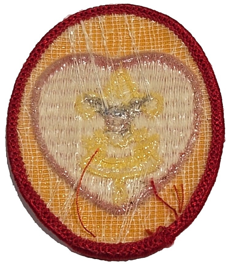 Boy Scouts Of America Patch Vintage Original Life Rank BSA -2100 | eBay