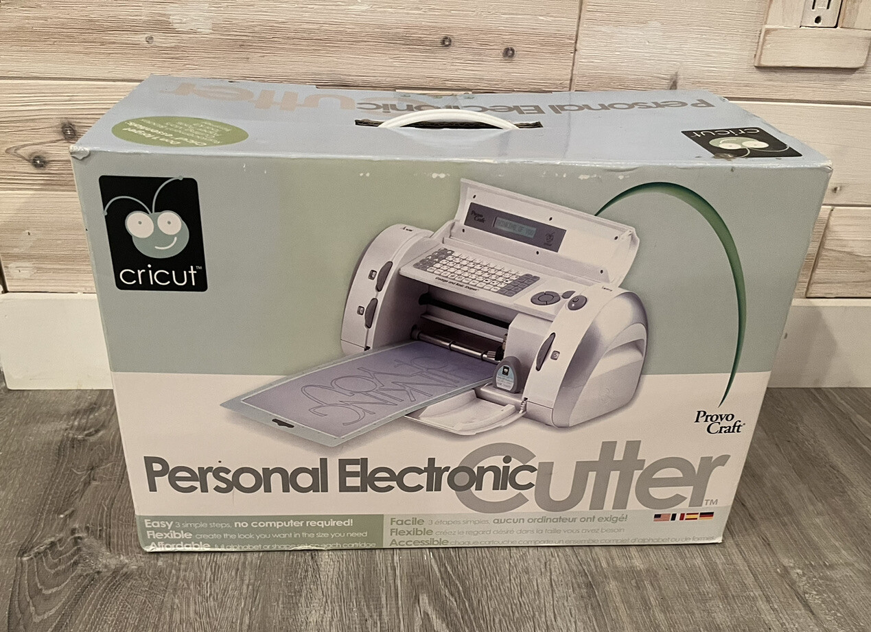 Cricut 29-0001 Personal Electronic Cutting Machine for sale online | eBay
