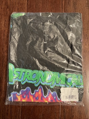 Travis Scott x Fortnite Back Bling T-Shirt Graphite Medium Deadstock | eBay