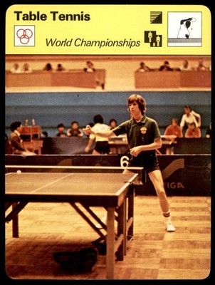 1977 Sportscaster #83-14 World Championships - Table Tennis NM/MT | eBay