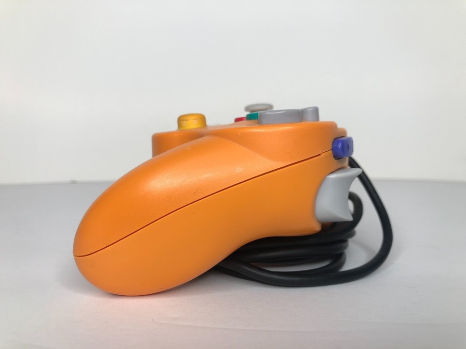 Nintendo GameCube Spice Orange Console Bundle US Region Mod DOL-101 *US ...