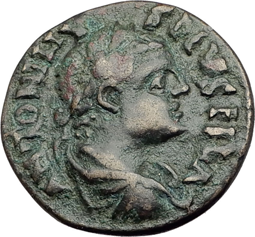 ELAGABALUS 218AD Genuine Parion Parium Mysia Ancient Roman Coin ...