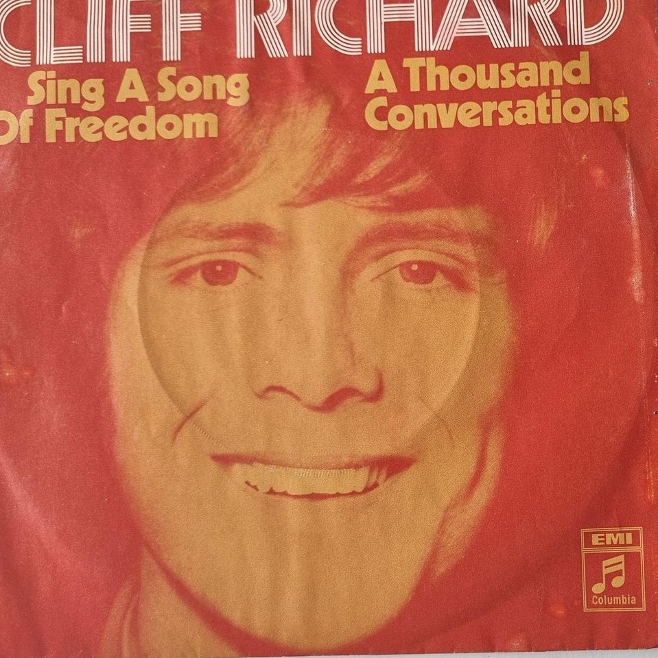 Cliff Richard - Sing A Song Of Freedom 7'' Vinyl Germany | eBay