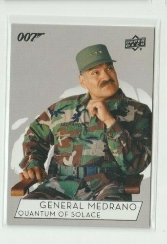 James Bond Collection Trading Card #60 Joaquin Cosio as General Medrano ...