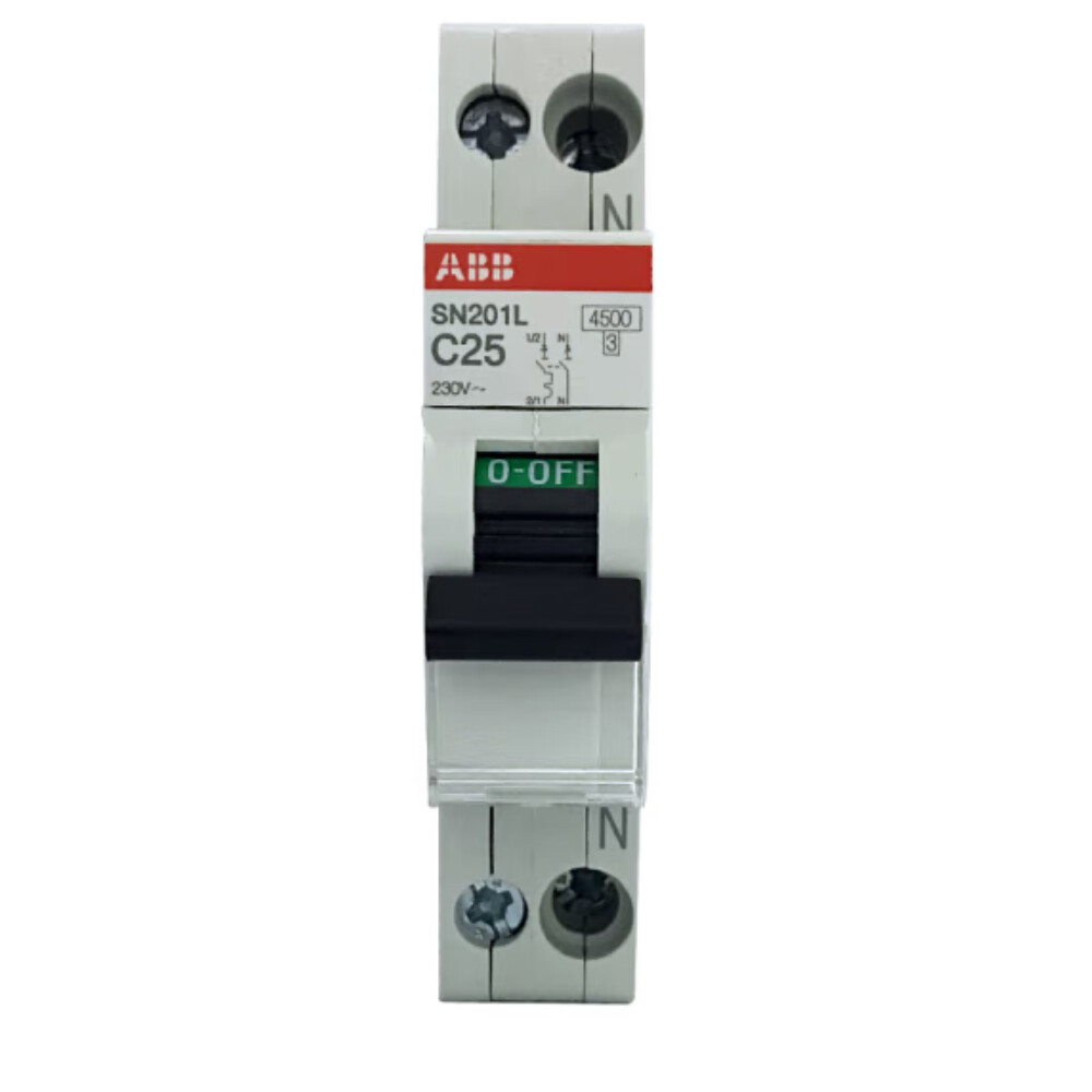 ABB Miniature Circuit Breaker SN201L-C25 1P+N 25A | eBay
