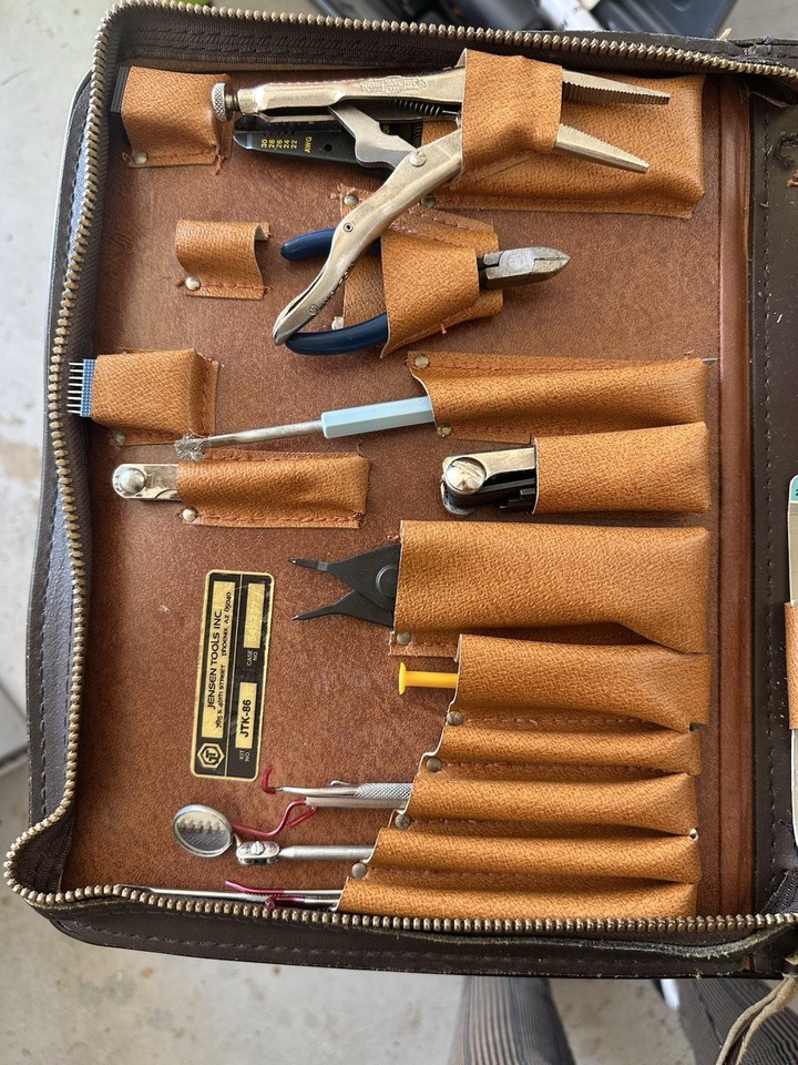 Jensen Vintage Electrician Technician Tool Kit Brief Case JTK-86 | eBay