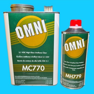 PPG OMNI MC 770 High Gloss Urethane Clear +MH 779 XTRA SLOW HARDENER♦ ...