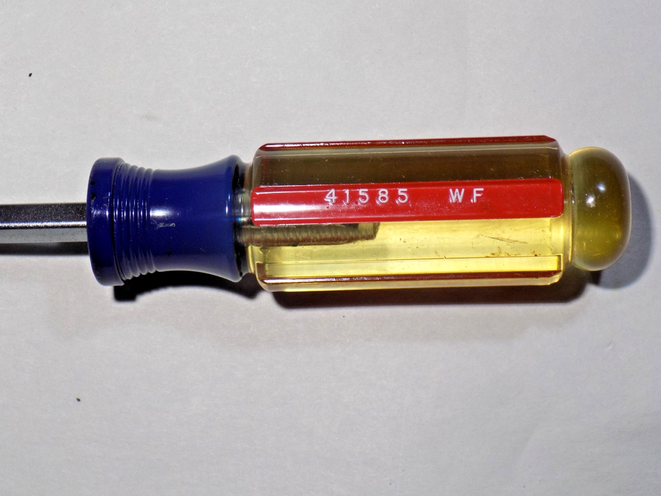 NOS* 16" USA Craftsman -WF- 41585 1/4" Slotted Screwdriver-NEW-UNUSED ...