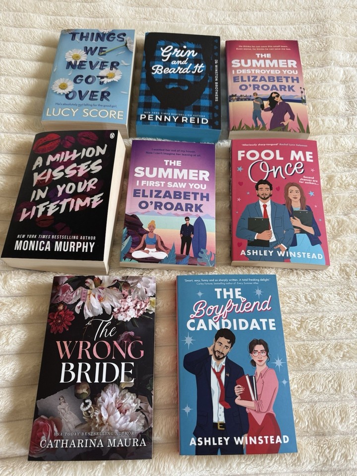 Romance Book Bundle 8 Brand New Books Never Read | eBay UK