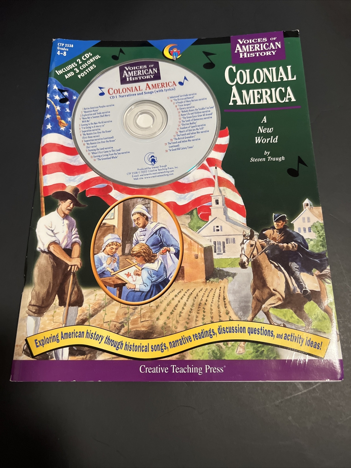 Voices of American History: Colonial America : A New World by Steven ...