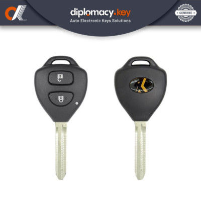 Xhorse VVDI Key Tool VVDI2 Wire Remote Key 2 Buttons Toyota Type ...