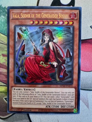 Vala, Seidhr of the Generaider Bosses Holo Yugioh TCG YGB880 | eBay