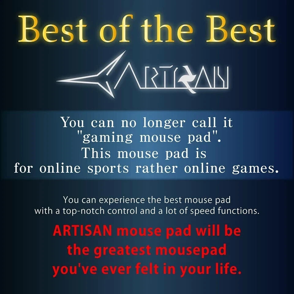 ARTISAN FX ZERO Gaming Mouse Pad XSOFT/SOFT/MID S/M/L/XL/XXL Orange New F/S | eBay UK