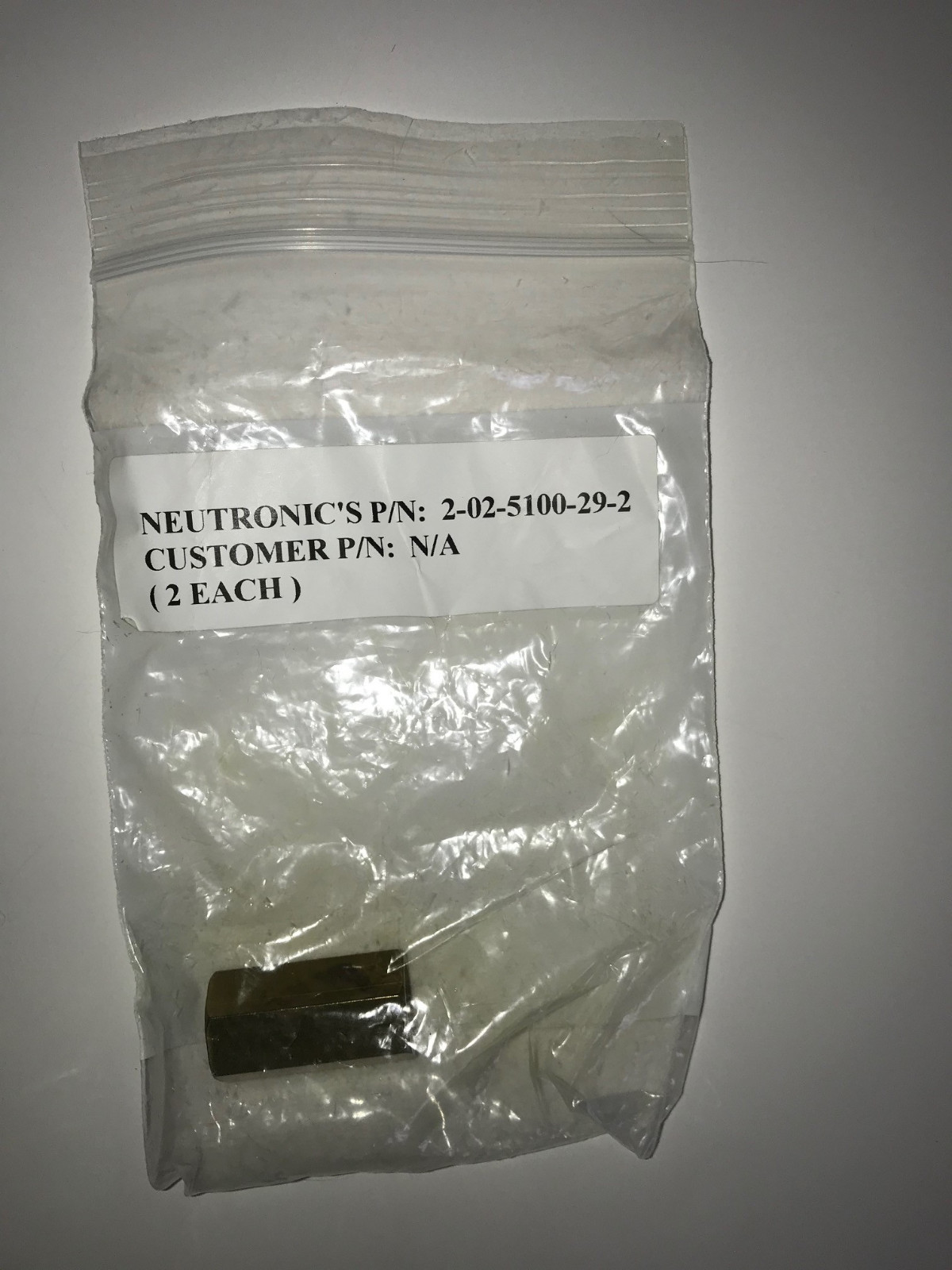 2-02-5100-29-2 Neutronics R1234yf Tank Adapter, One Adapter only | eBay