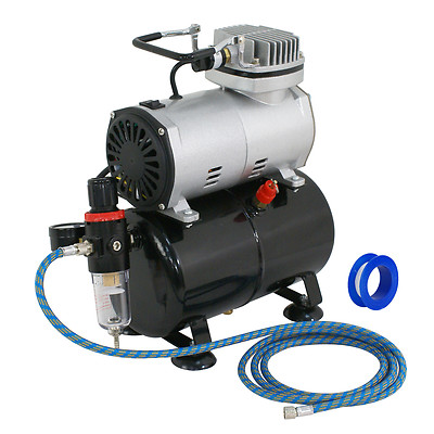 Thermally Protected 1/5 HP AIR COMPRESSOR KIT W/3L Air Tank Maintenance ...