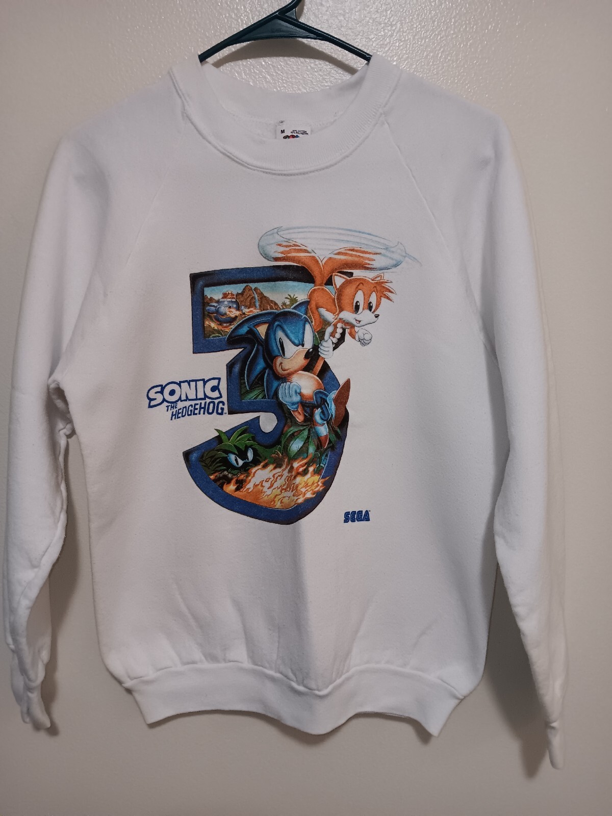 Vintage Sonic The Hedgehog 3 Crew Neck Sweatshirt Fru… - Gem