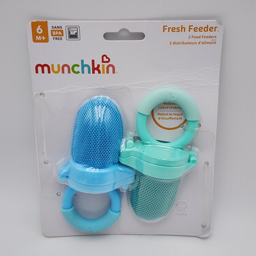 Munchkin Fresh Food Feeder Pack of 2 BPA Free/ Fruits And Veggies Baby ...