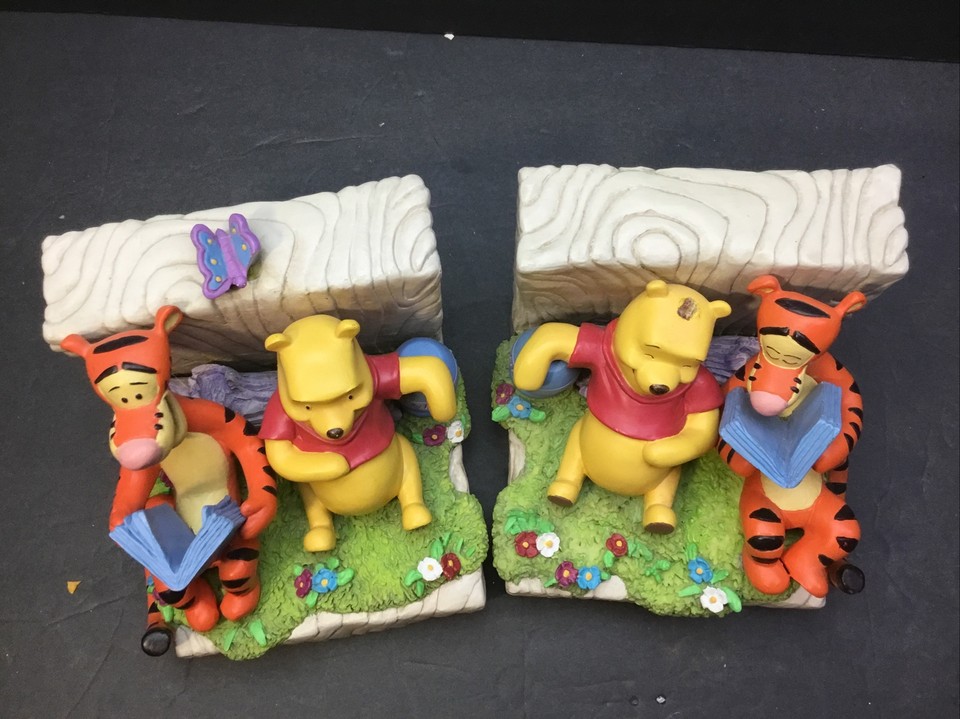 Vintage Disney Winnie the Pooh & Tigger Bookend Buddies | eBay