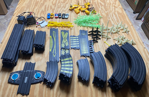 TYCO Slot Car Race Track Sets Electric Cars Parts Magnum 440-X2 ...