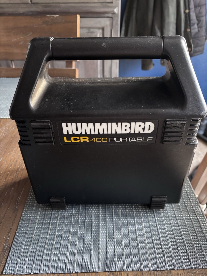 Hummingbird LCR 400 ID Portable Fish finder Untested | eBay