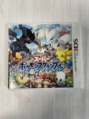 Super Pokémon Scramble 3DS Game Tested Used Nintendo 3DS Compatible | eBay