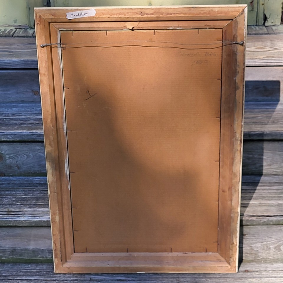 George Yelich Chicago Artist Painting Of Columbus Memorial Building MCM ...