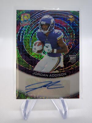 2023 Spectra Jordan Addison Autograph Auto /25 RAU-JAD | eBay
