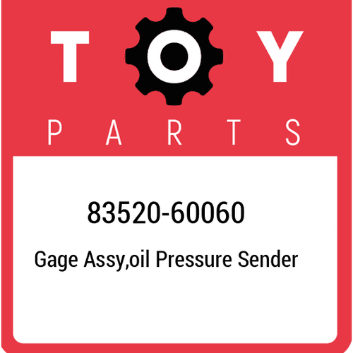 83520-60060 Toyota Gage assy,oil pressure sender 8352060060, New ...
