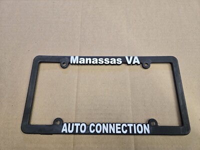 Auto Connection Used Cars Manassas Virginia VA License Plate Tag Frame ...