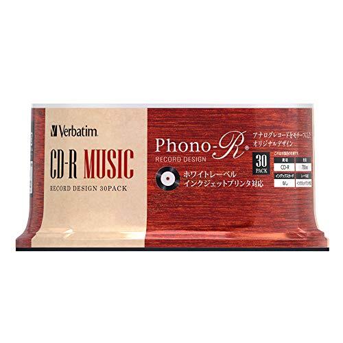 Verbatim Musical CD-R Record Design 80 Minutes 30 Sheets White ...