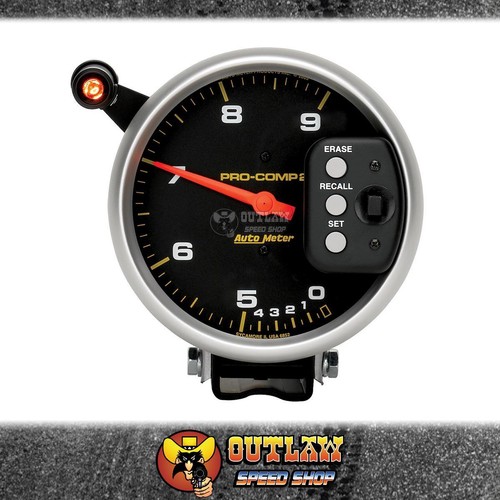 AUTOMETER TACHO PENCIL SHIFT LITE PEDESTAL MOUNT 5" 0-9000 RPM, MEMORY ...