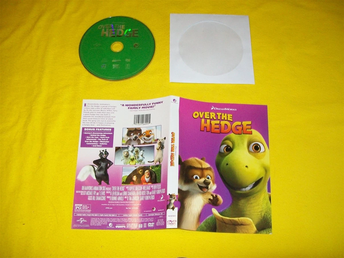 Over The Hedge Dvd Cover