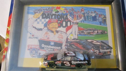WINNER'S CIRCLE SAM BASS GALLERY SERIES 2001 DALE EARNHARDT #3 FRAMED ...
