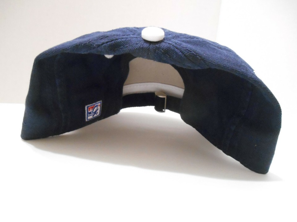 FOSTER'S BEER Cap / Hat Blue Embroidered Logo Adjustable Strap 100% ...