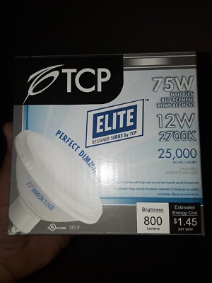 Lot of(12)TCP Elite LED 75W 12 Watt Halogen replacement, PAR30 Short ...