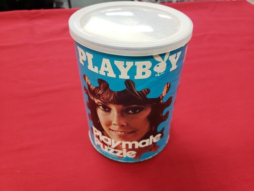 Vintage 1972 Playboy Playmate Puzzle Opened Can Miss July Carol O'Neal ...