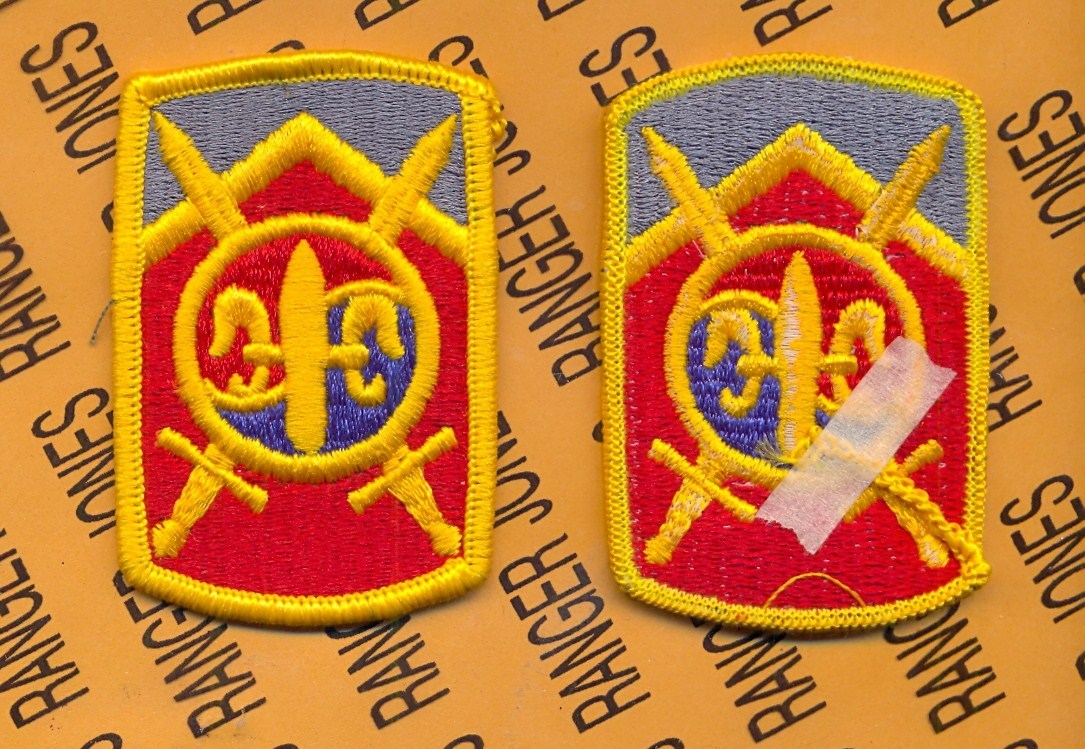 US Army 501st Sustainment Brigade ~3" dress uniform patch m/e | eBay