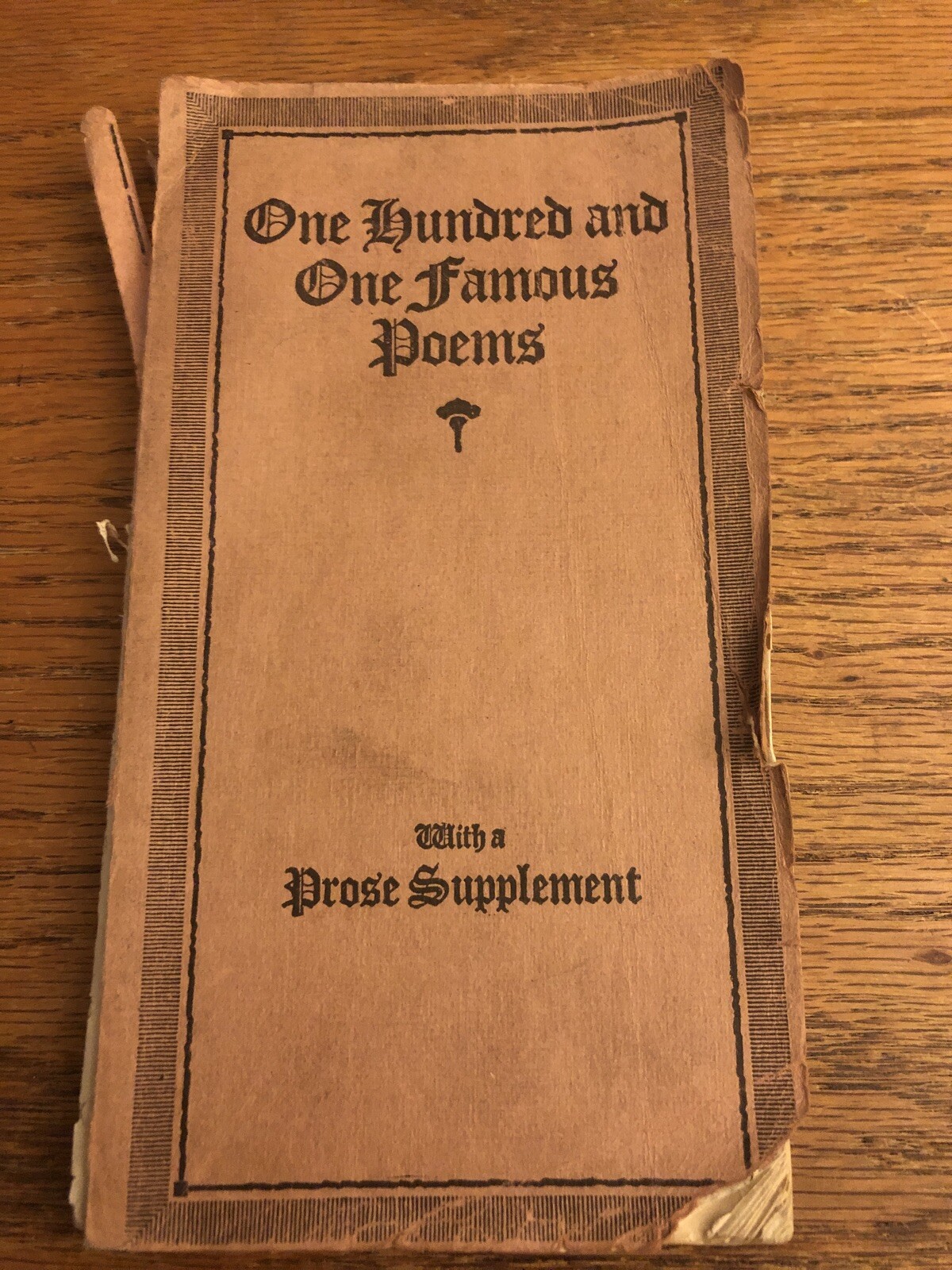 101 Famous Poems Advertising Brochure The Cable Company 1920 Conover ...