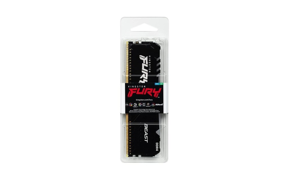 Kingston FURY Beast RGB 16GB 3600MHz DDR4 RAM Desktop Memory Stick | eBay