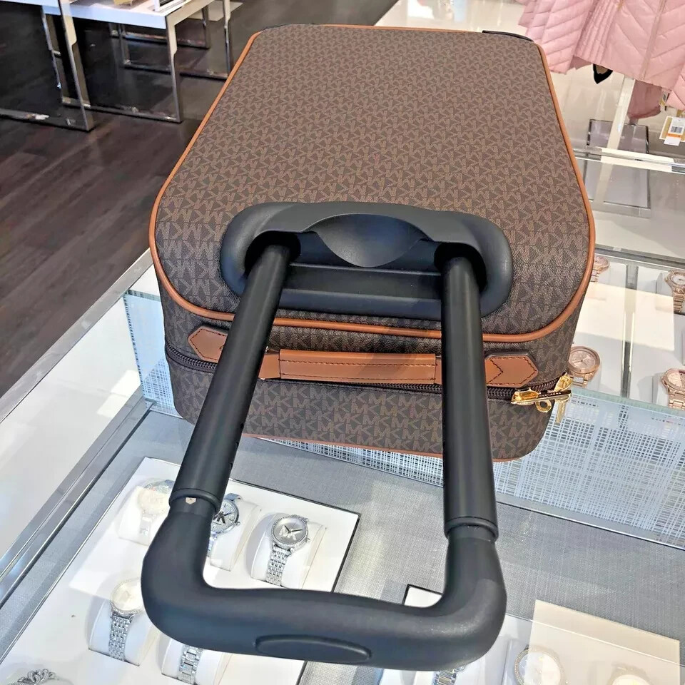 Michael Kors Women Travel Trolley Suitcase + Weekender Bag Combo Set ...