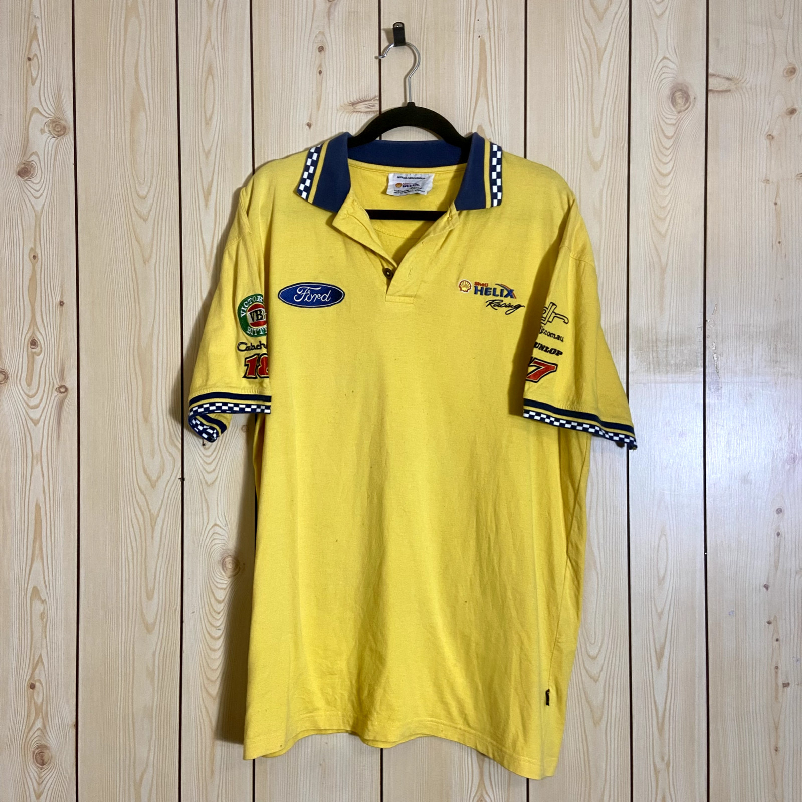 Ford Shell Helix Racing Official Merchandise XL Polo … - Gem