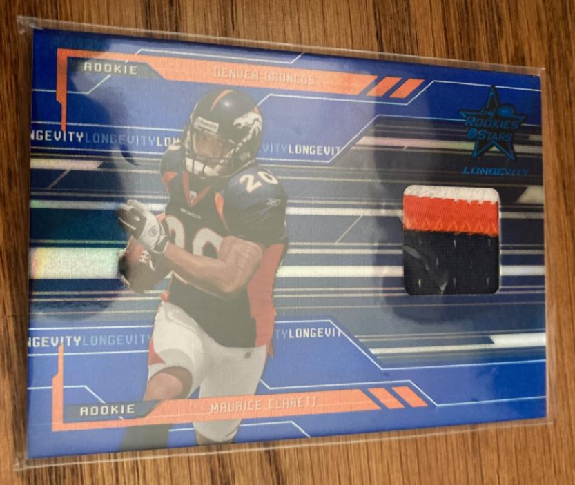 Denver Broncos Ohio State Auto Patch Rookie Cards Maurice Clarett Roby ...