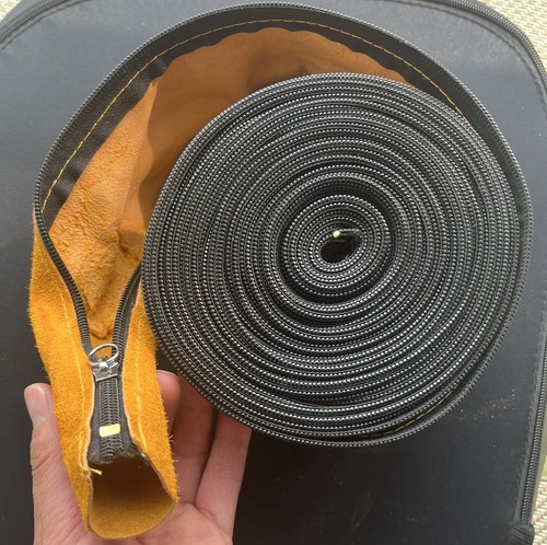 33Feet x 4" TIG Mig Cowhide Leather Welding Torch Cable Hose Cover ...