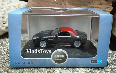 Oxford Auto Diecast 1/76 Scale Jaguar F-Type - Ultimate Black 76FTYP007 ...