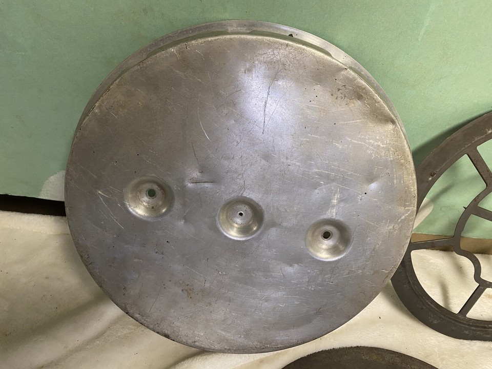 OEM 1958 59 60 Corvette Dual Carb Quads 2x4 Air Filter Cleaner AC Delco ...
