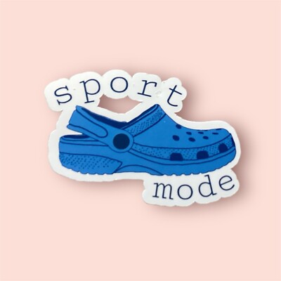 Croc Sports Mode Sticker | eBay
