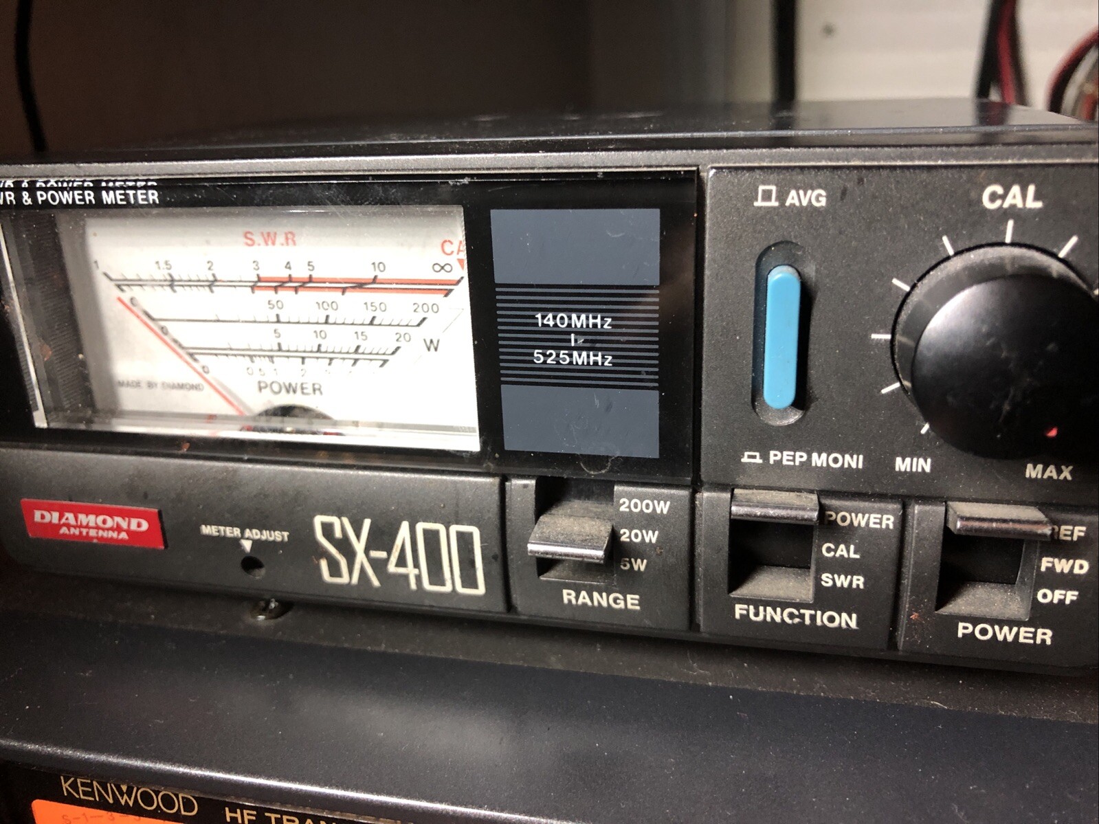 Diamond Ax- 400 VHF/uhf SWR And watts Meter Very Nice Ham Radio Meter ...