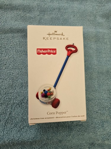 2012 Hallmark Keepsake Ornament Corn Popper Fisher Price - So Cute! | eBay