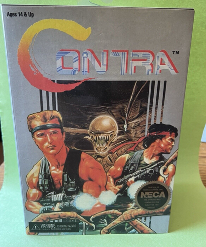 Contra Bill and Lance 2-pack 7 Inch Action Figures by NECA 2016 for ...