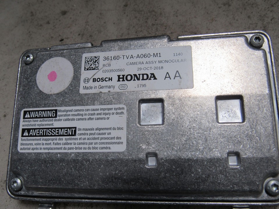 18 19 20 HONDA ACCORD WINDSHIELD CAMERA LANE KEEP ASSIST OEM 36160-TVA ...